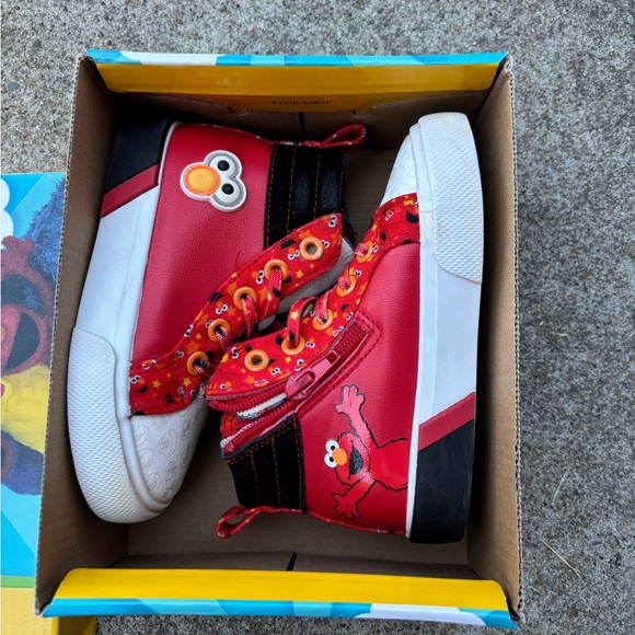 Shoes | Sesame Street Elmo Red Sneakers | Poshmark
